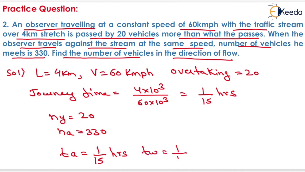 2nd numerical of floating car method - Traffic Engineering ...