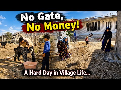 No Money for the Gate! Selling Goats Failed | A Hard Day in Village Life