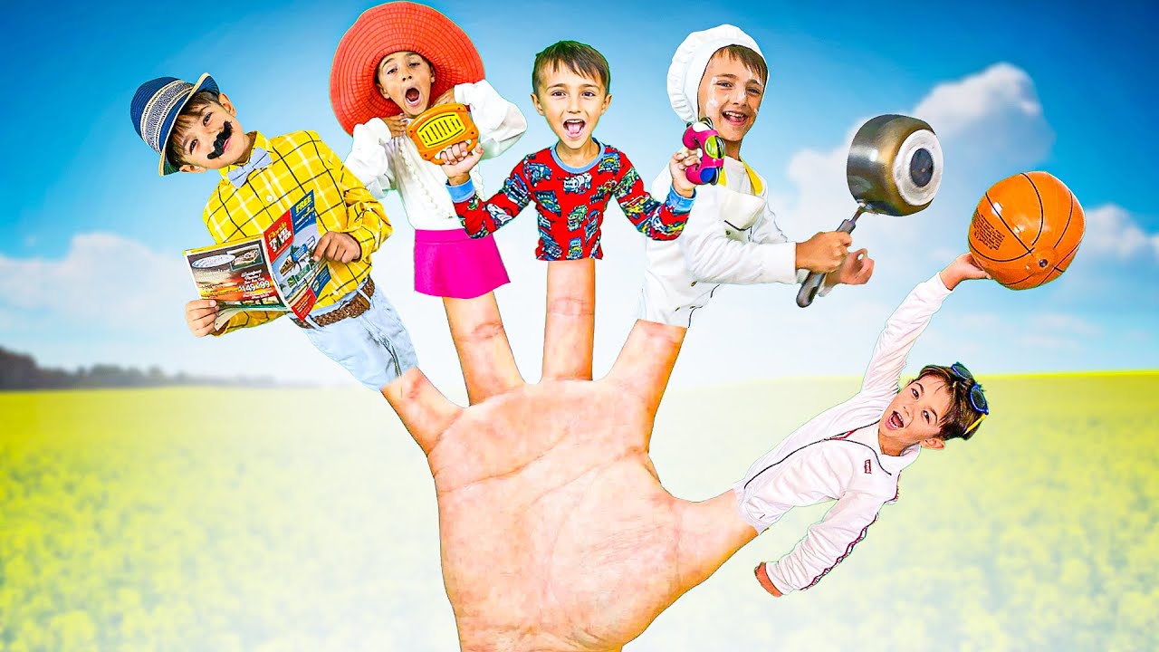 Daddy Finger Song | Finger Family Nursery Rhymes | Get Matt - YouTube