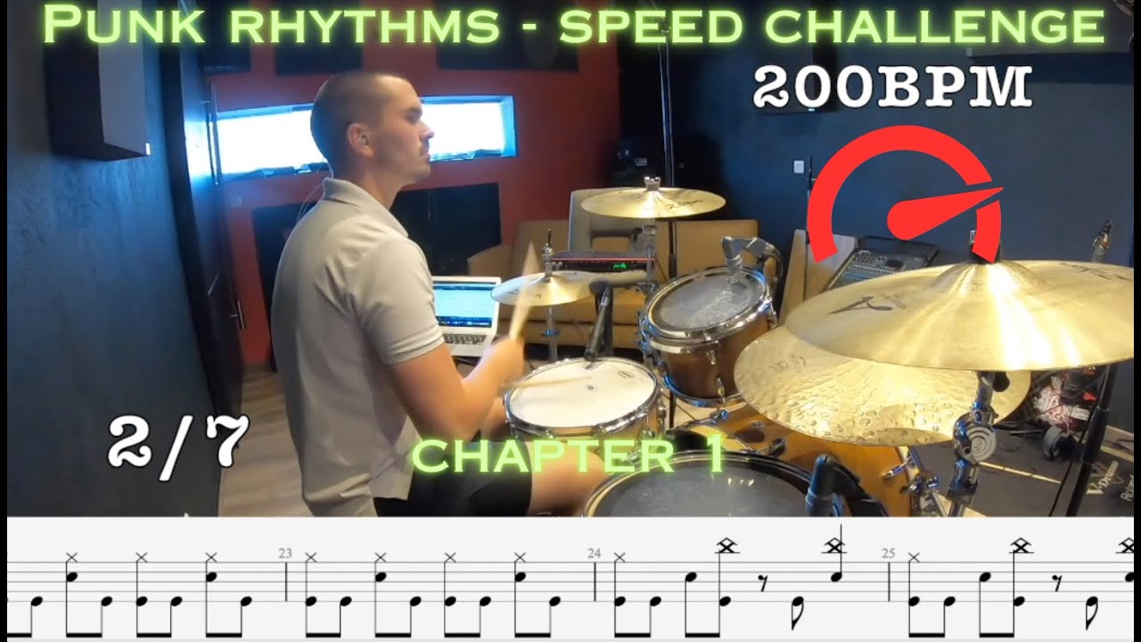 Punk rhythms - Speed Challenge - Chapter 1 - YouTube