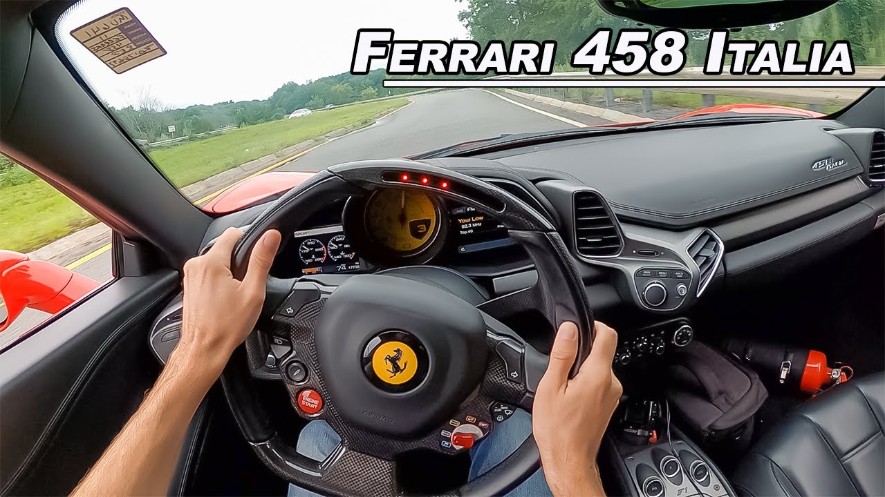 2011 Ferrari 458 Italia - 9,000 RPM Screaming Italian V8 Supercar! (POV ...