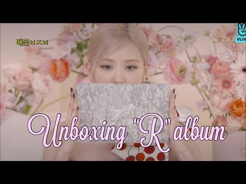 [UNBOXING] Rosé first mini album “R” unboxing ️ - YouTube