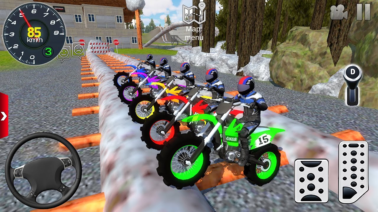 Motocross Dirt Bike Racing Simulator 2025 - Off-Road Bike Stunt Driving ...