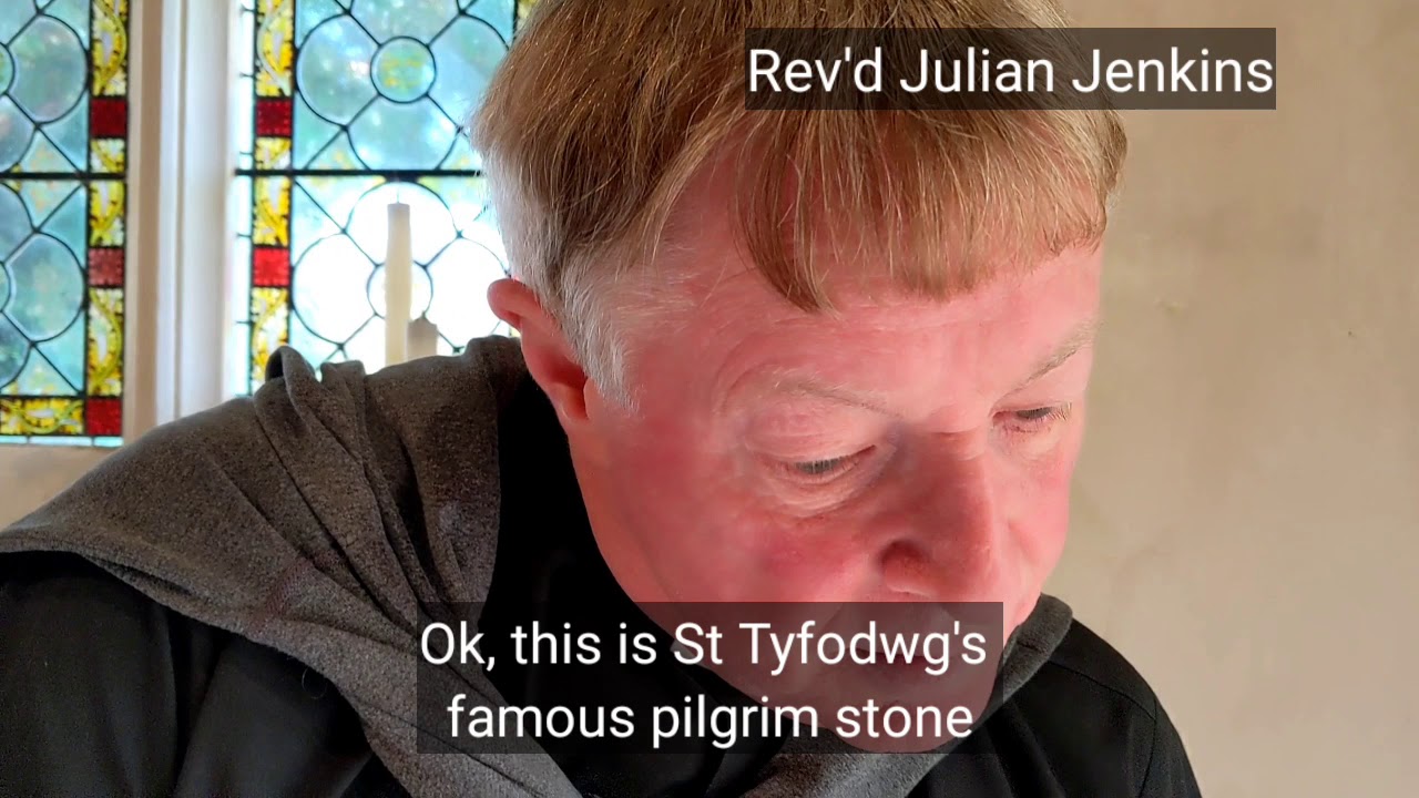 The Pilgrim Stone at St Tyfodwyg's Church, Glyn Ogwr - YouTube