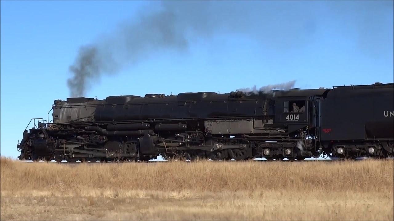 Union Pacific Big Boy 4014 Through Cheyenne Wells & Firstview, CO - YouTube