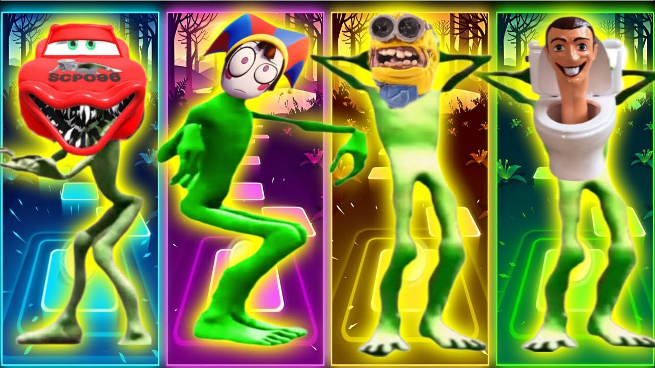 In alien Dance form Skibidi Toilet vs Mcqueen Eater vs Circus vs ...