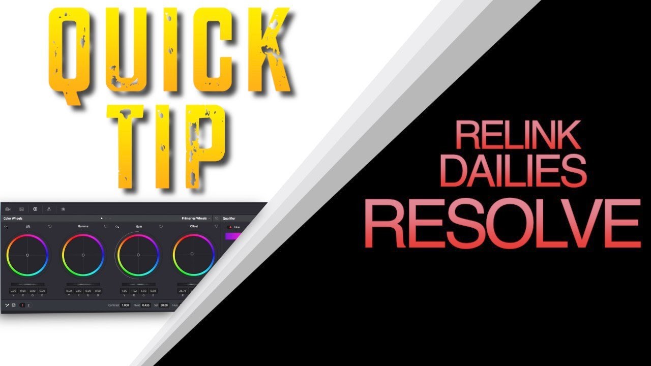 HOW TO RELINK DAILIES TO HIGH RES IN RESOLVE YouTube how-to-relink-dailies-to-high-res-in-resolve-youtube
