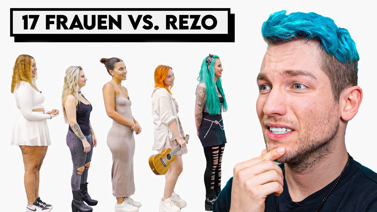 17 Frauen vs. REZO! - YouTube