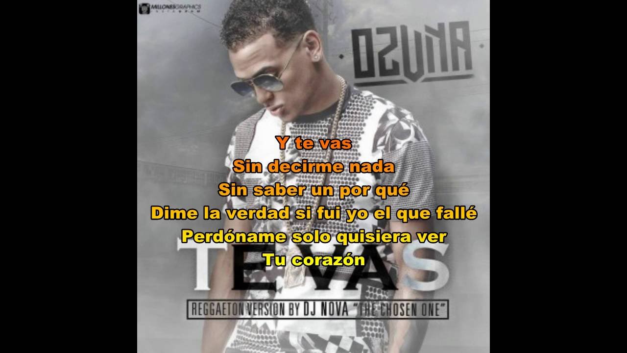 Ozuna - Te Vas (Letra) (Audio oficial ) 2016 - YouTube
