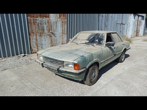 TOZLU GARAJ | 25 yıl önce terk edilmiş Ford Taunus şimdi ne durumda? Çalışacak mı?