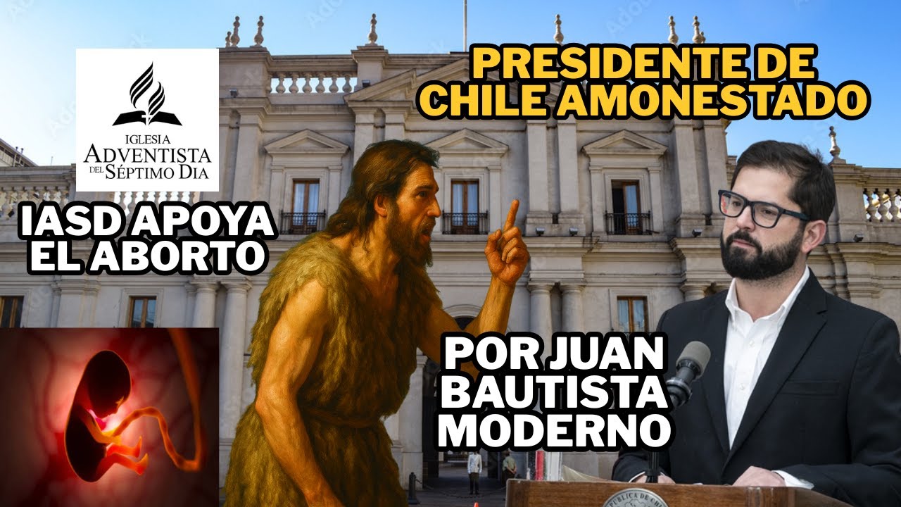 Juan Bautista Moderno Amonestando a Presidente de Chile😱IASD Apoya el ...