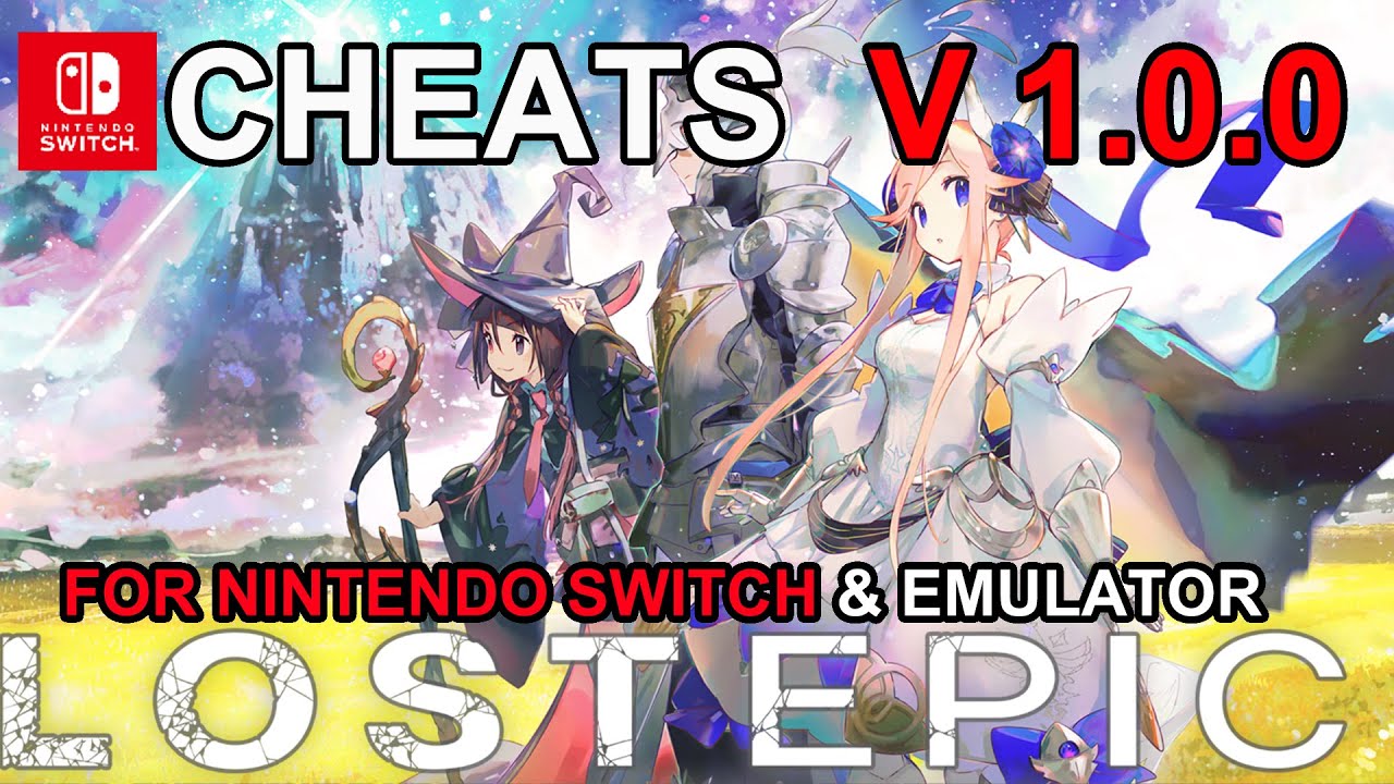 Lost Epic v1.0.0 ( cheats nintendo switch + EMULATOR ) 9 may 2023 - YouTube
