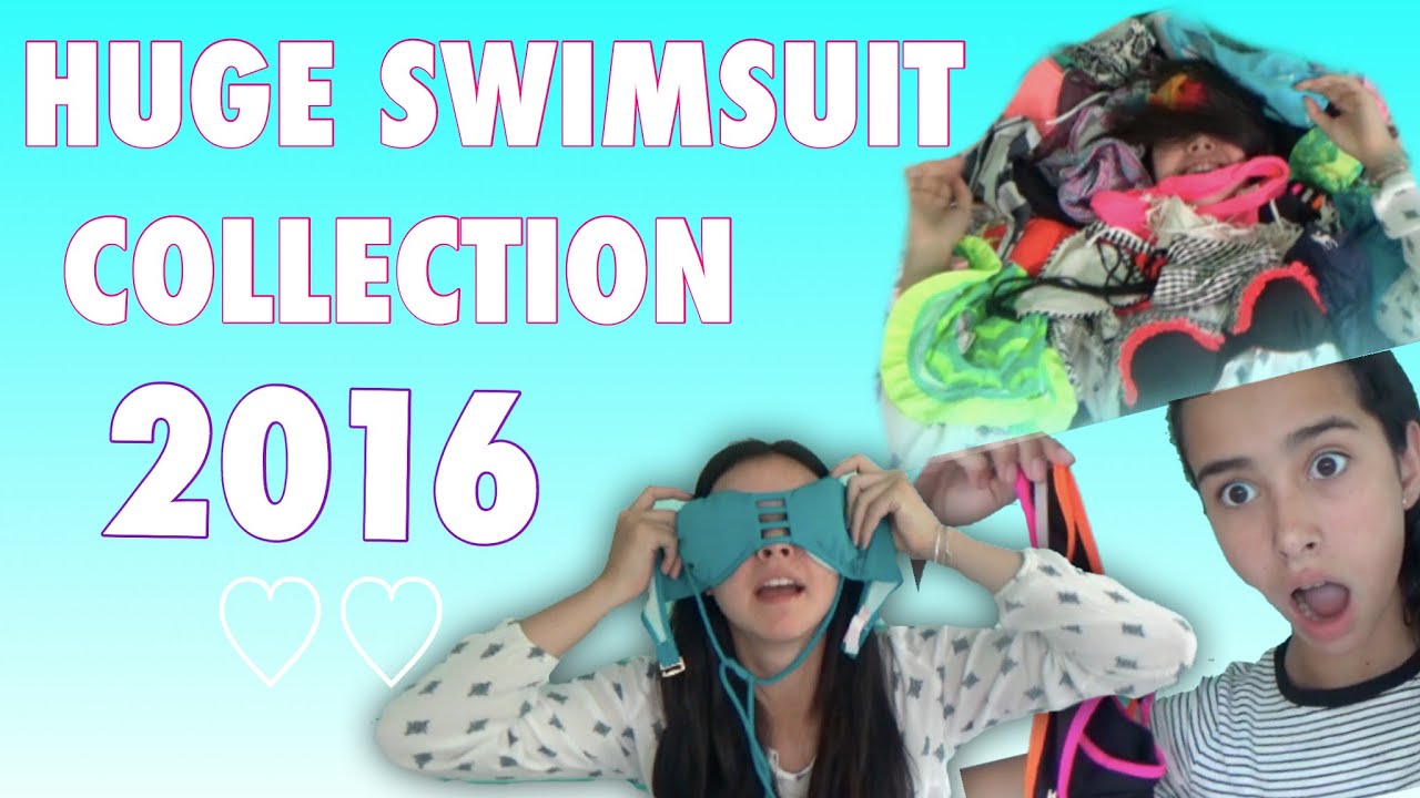 HUGE SWIMSUIT COLLECTION 2016 || Jackie & Angie - YouTube