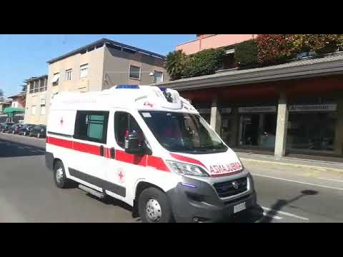 Ambulanza CRI Legnano in Emergenza. - YouTube