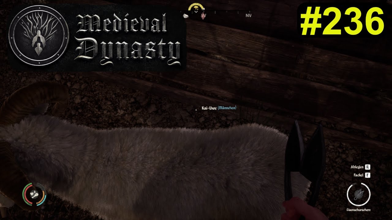 Medieval Dynasty - wir brauchen Wolle #236 - Deutsch/German - YouTube