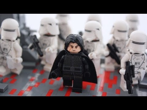 Lego Star Wars Assault on Crait | The Last Jedi MOC - YouTube