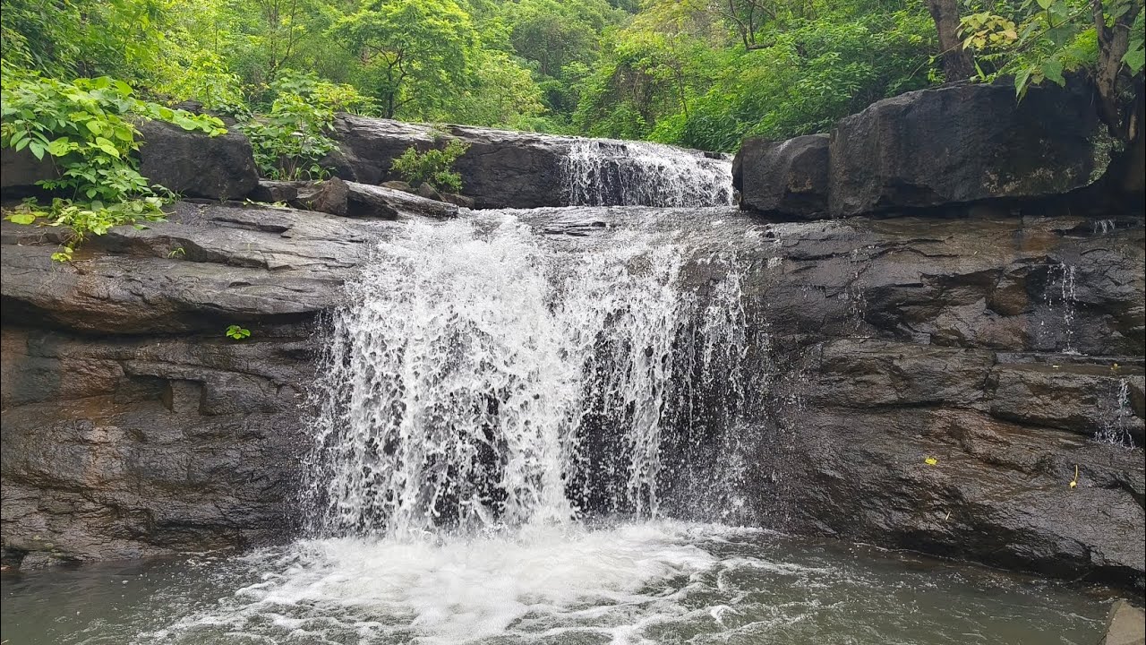 Usgaon Waterfall part2........#waterfall - YouTube