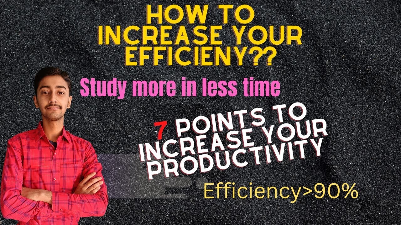 How to increase your efficiency while studying?|Pomodoro|Feynmann ...