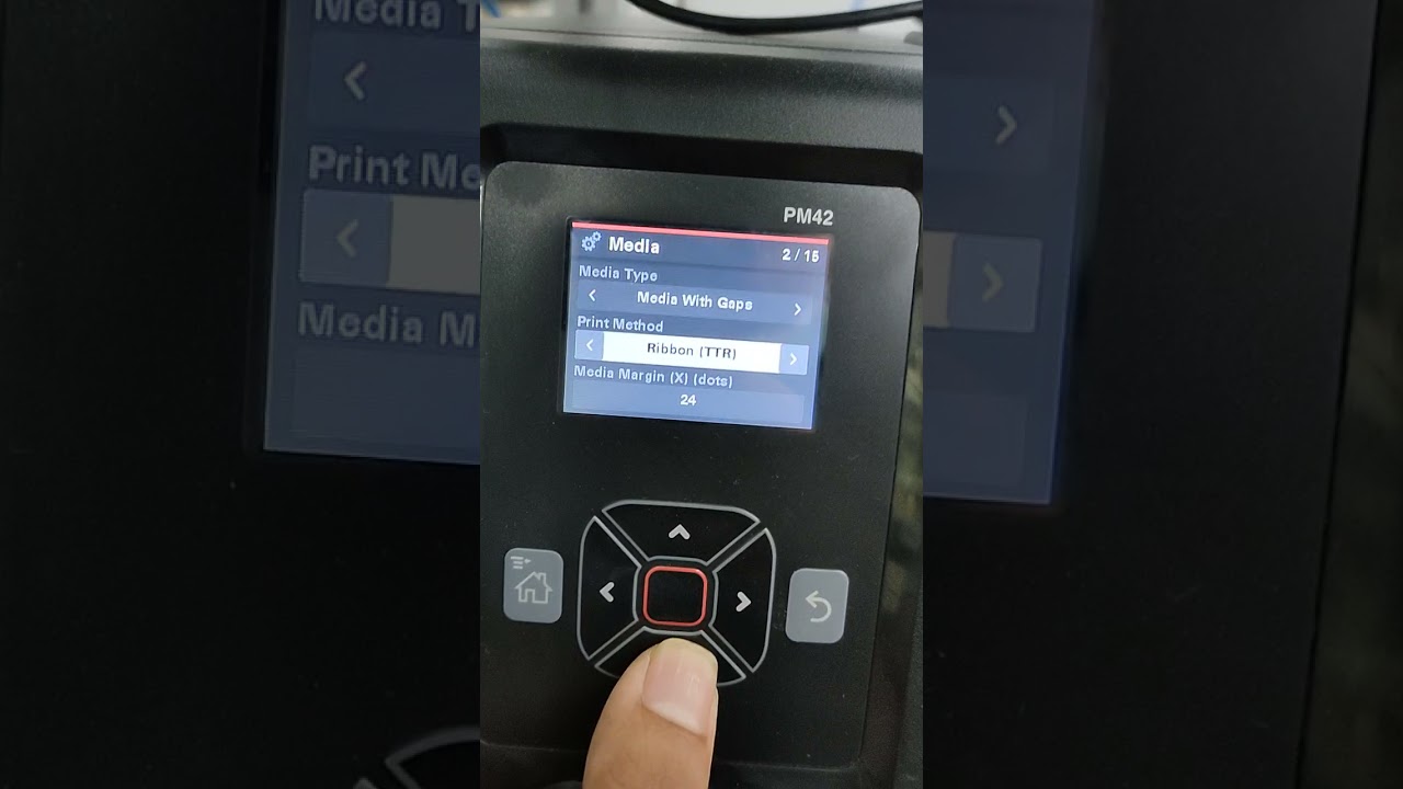 Honeywell pm42 printer settings - YouTube