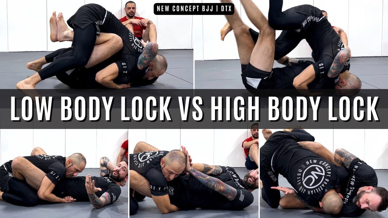 New Concept BJJ | Low Body Lock VS High Body Lock | NoGi Coach Caleb ...