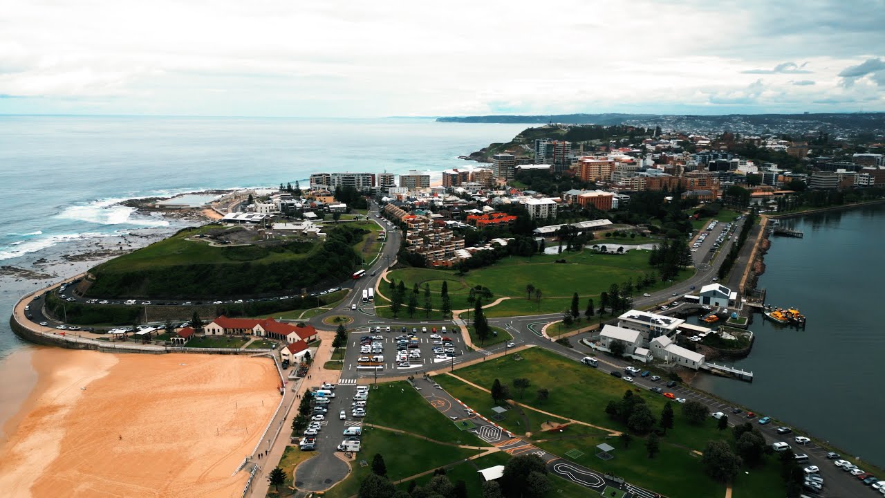 Newcastle NSW Australia Drone footage - YouTube