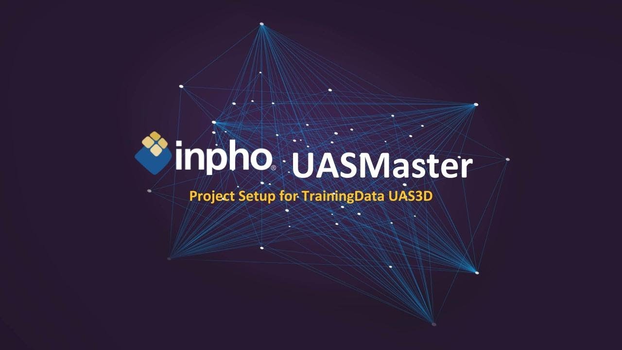 Inpho UASMaster 3D - Project Setup Training Data UAS3D - YouTube