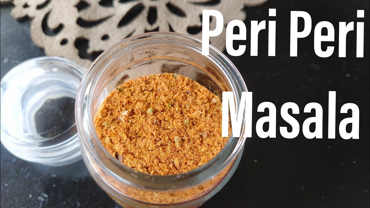 How to make Peri Peri Masala at Home | Homemade Peri Peri Spice Mix ...