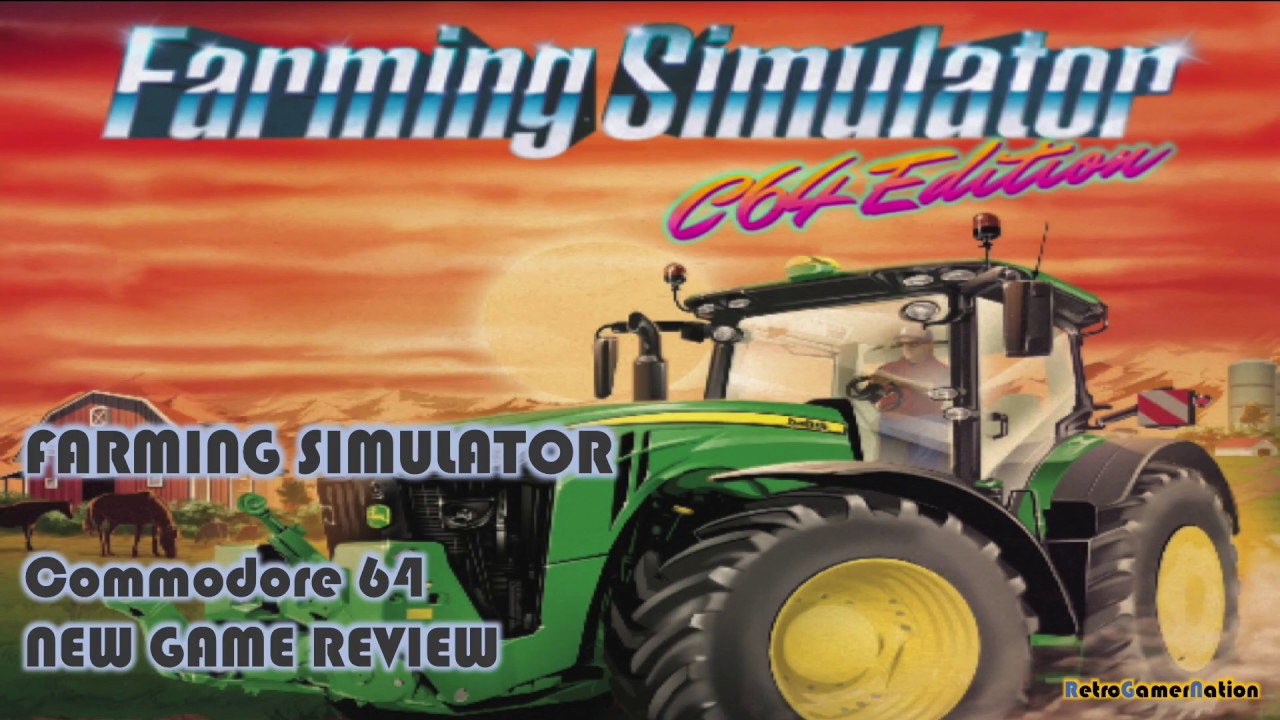 Farming Simulator C64 Edition - Full Game Review - YouTube