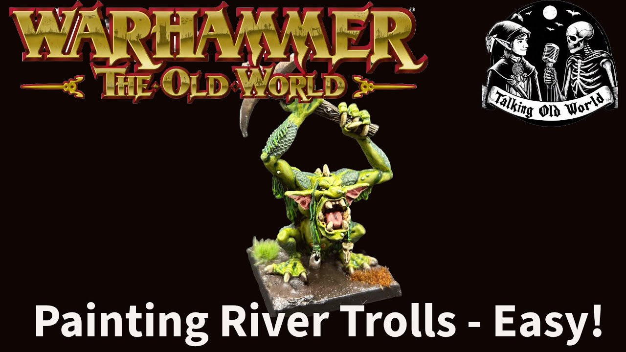 Warhammer: The Old World | Easy River Troll Painting - YouTube