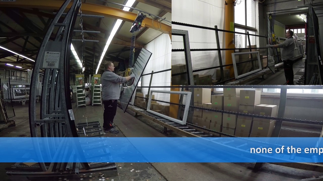 The MonoPort in operation in window production - YouTube