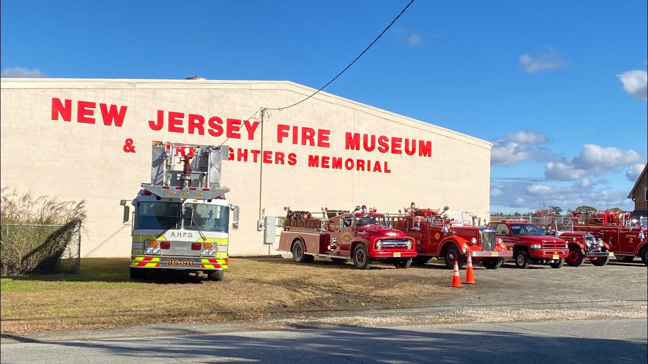 NJ Fire Museum Open House 2023 - YouTube