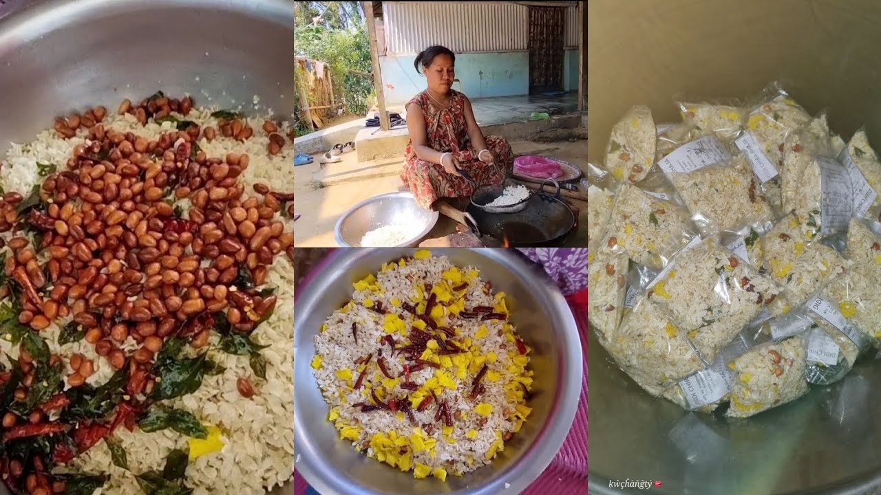 Bachwi ni recipe 😋 || Chira bhaja || @RishmaDebbarma - YouTube