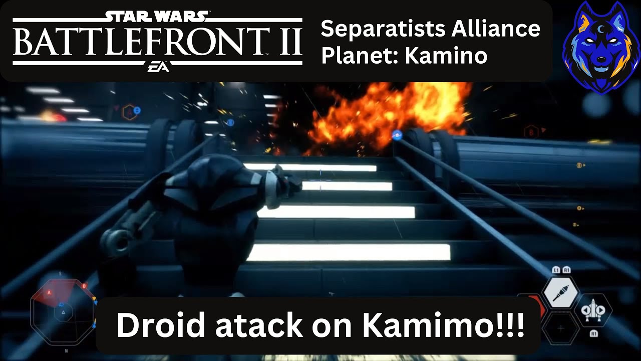 Droid Attack on Kamino!!! Star Wars Battlefront 2. - YouTube
