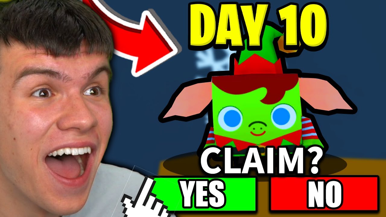 ELF ON THE SHELF DAY 10 LOCATION In Roblox PET SIMULATOR X! Christmas ...