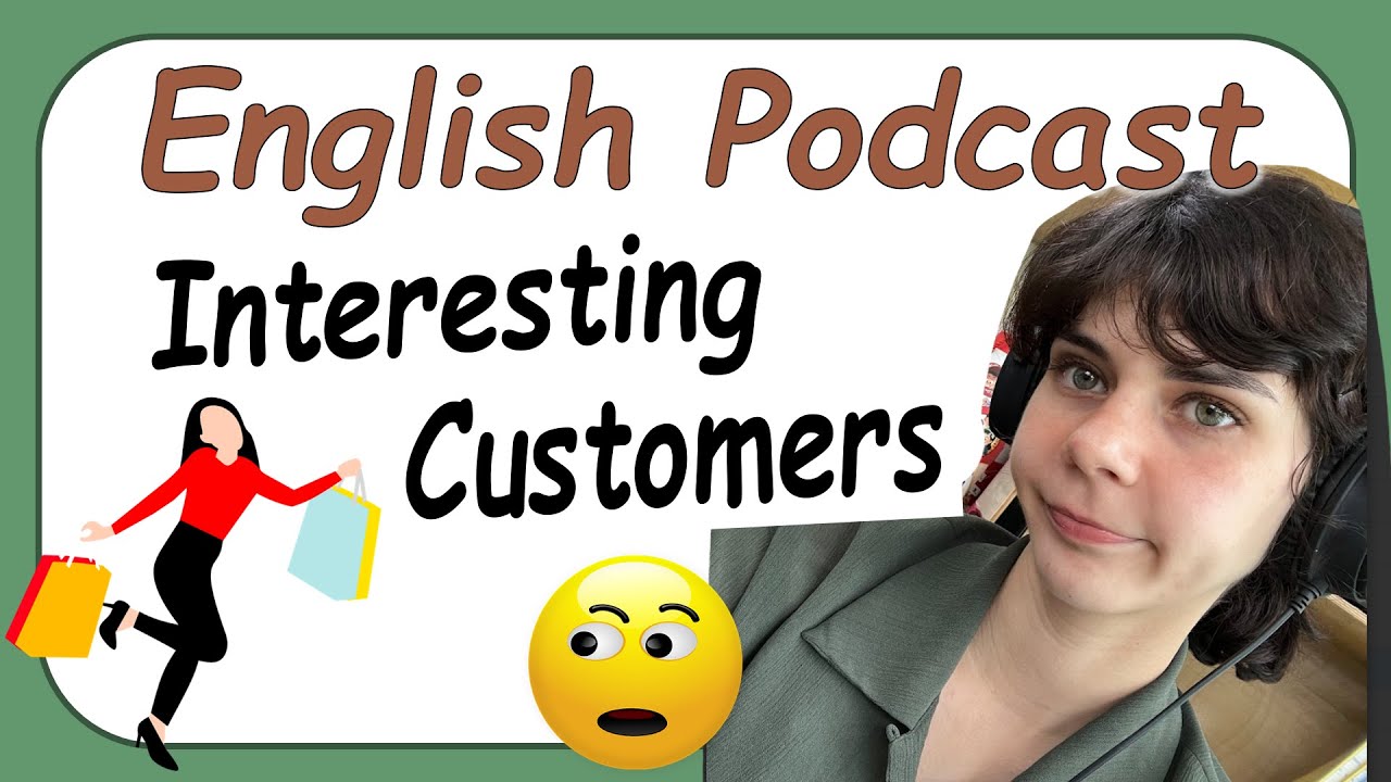 📚 English Podcast | Interesting Customers 🛍️ (Listen & Learn Story Time ...