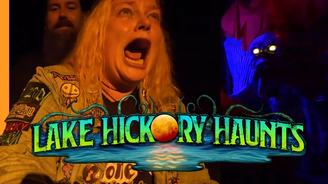 🧟👻FULL Walkthrough of MULTIPLE Haunts | Hickory NC | Destination: Lake ...