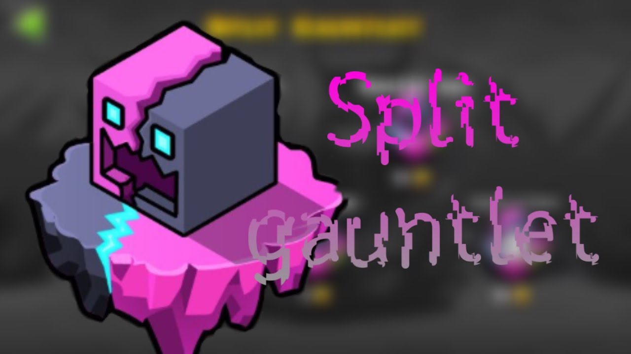 “Split gauntlet” (all lévels complete/all coins) | Geometry Dash 2.2 - YouTube