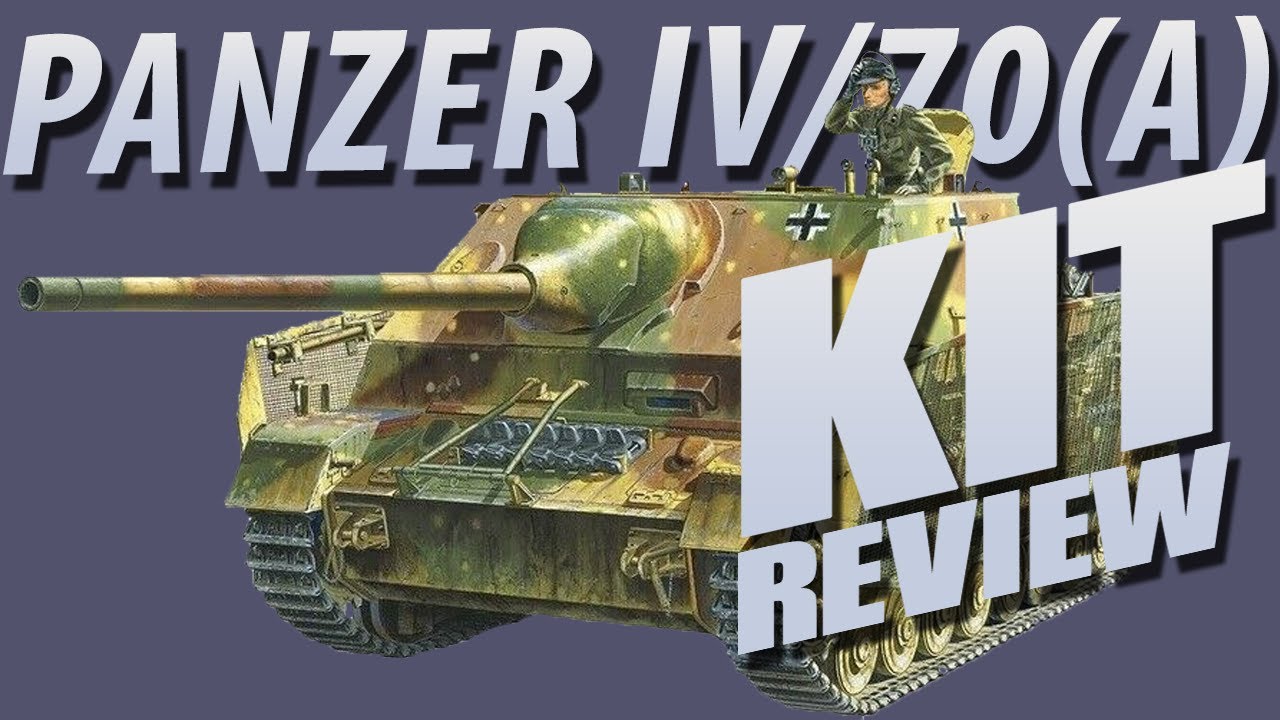 Kit Review: Tamiya 35381 Panzer IV/70(A) in 1/35 - YouTube