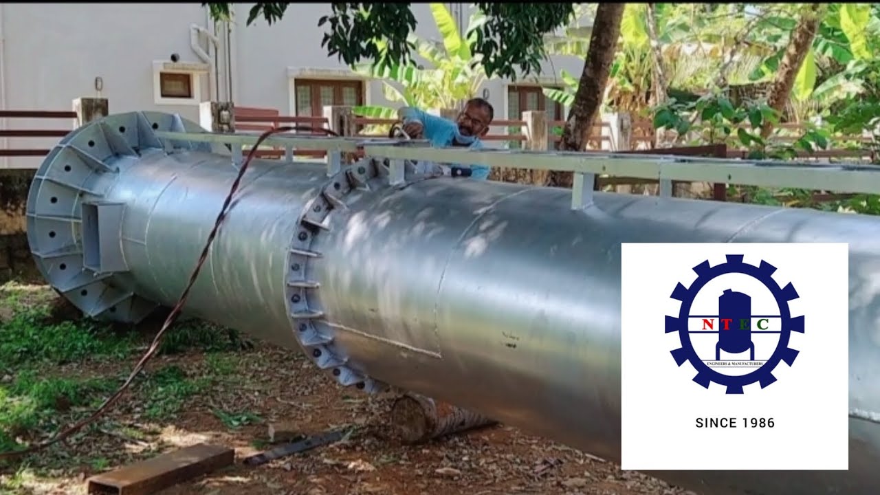 100 feet Chimney Installation. #chimmy #100feetchimney - YouTube