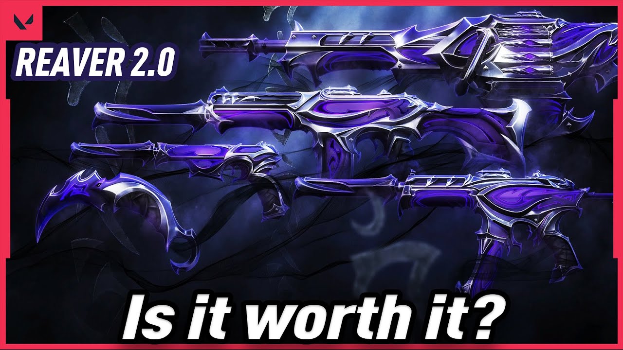 VALORANT | REVIEWING AND COMPARING REAVER 2.0 SKIN COLLECTION BUNDLE ...