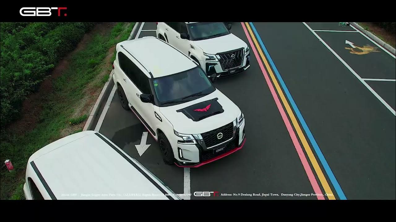 GBT Brand Upgrade Bodykit -- Nissan Patrol Y62 Facelift To Nismo Model - YouTube