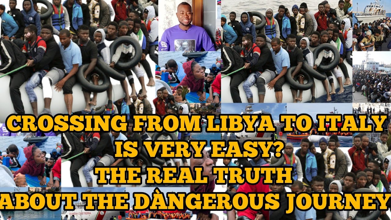 Crossing from Libya to Italy🇮🇹 by Sea is very easy.. The Real truth of ...