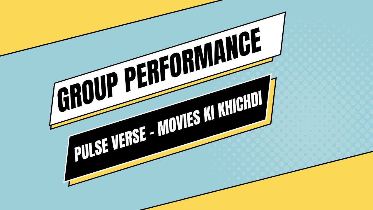 PULSE-VERSE - MOVIES KI KHICHDI | PULSE | BOLLYWOOD RETRO 2023 - YouTube