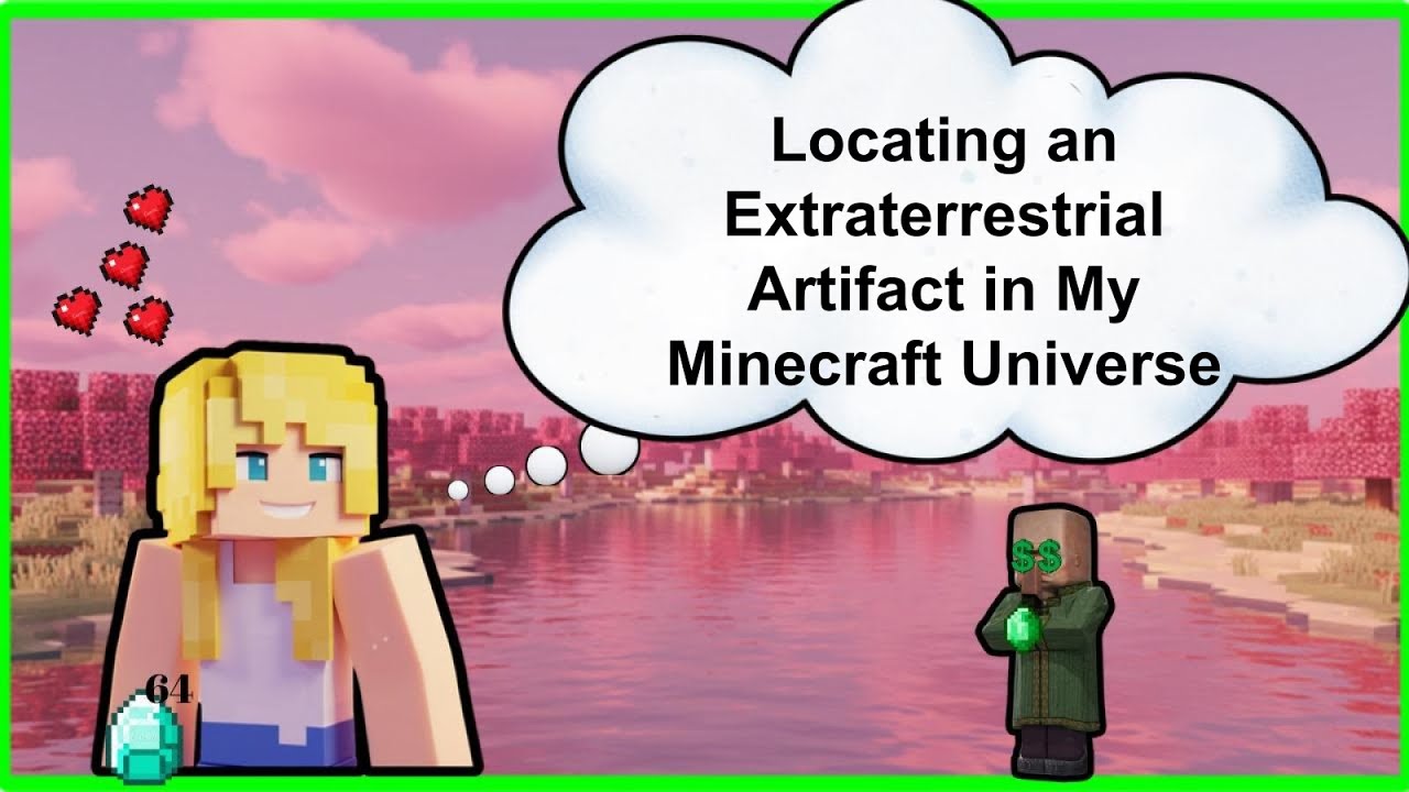 Locating an Extraterrestrial Artifact in My Minecraft Universe - YouTube