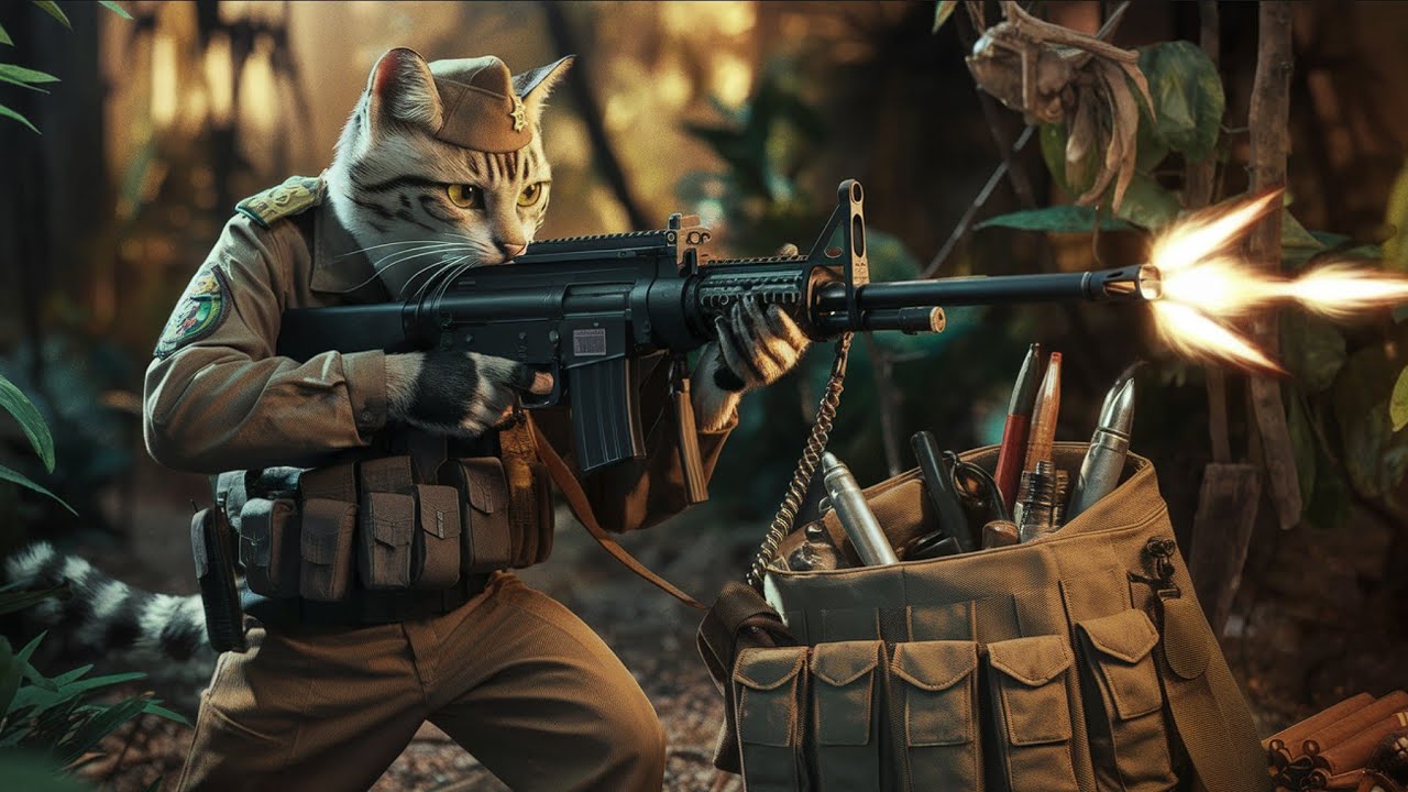 Machine Gun: The Rotary Weapon Revolution Made from Cardboard! - YouTube