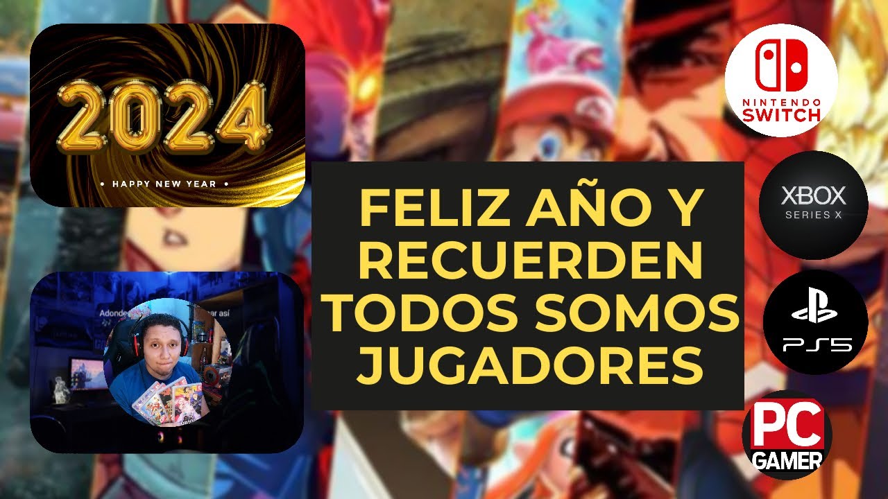 FELIZ AÑO NUEVO GAMERS 20204 NOS VEMOS EN EL PROXIMO NIVEL - YouTube