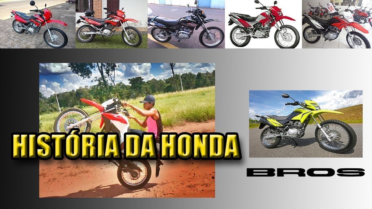 A história da Honda Bros no Brasil - YouTube