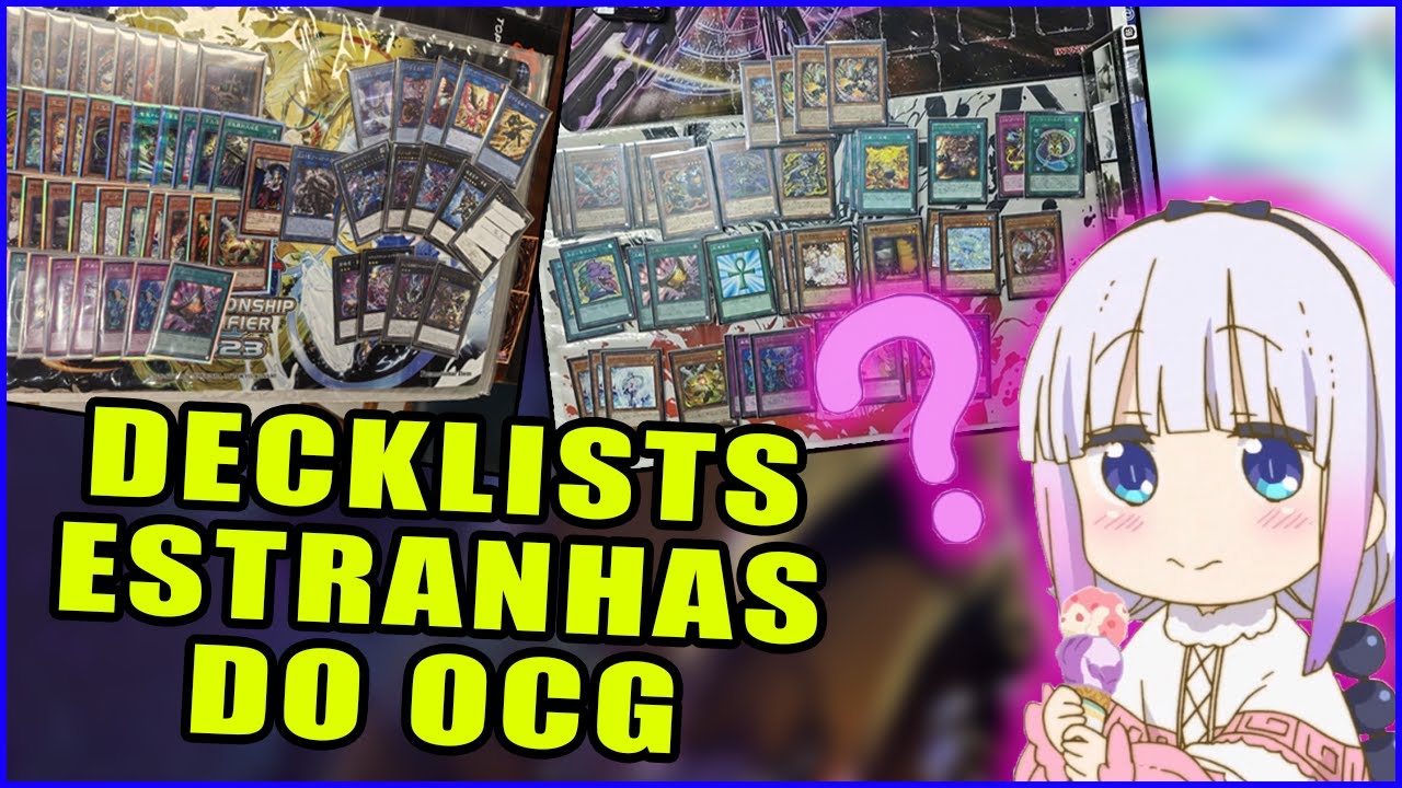 Decklists Estranhas do OCG - YouTube
