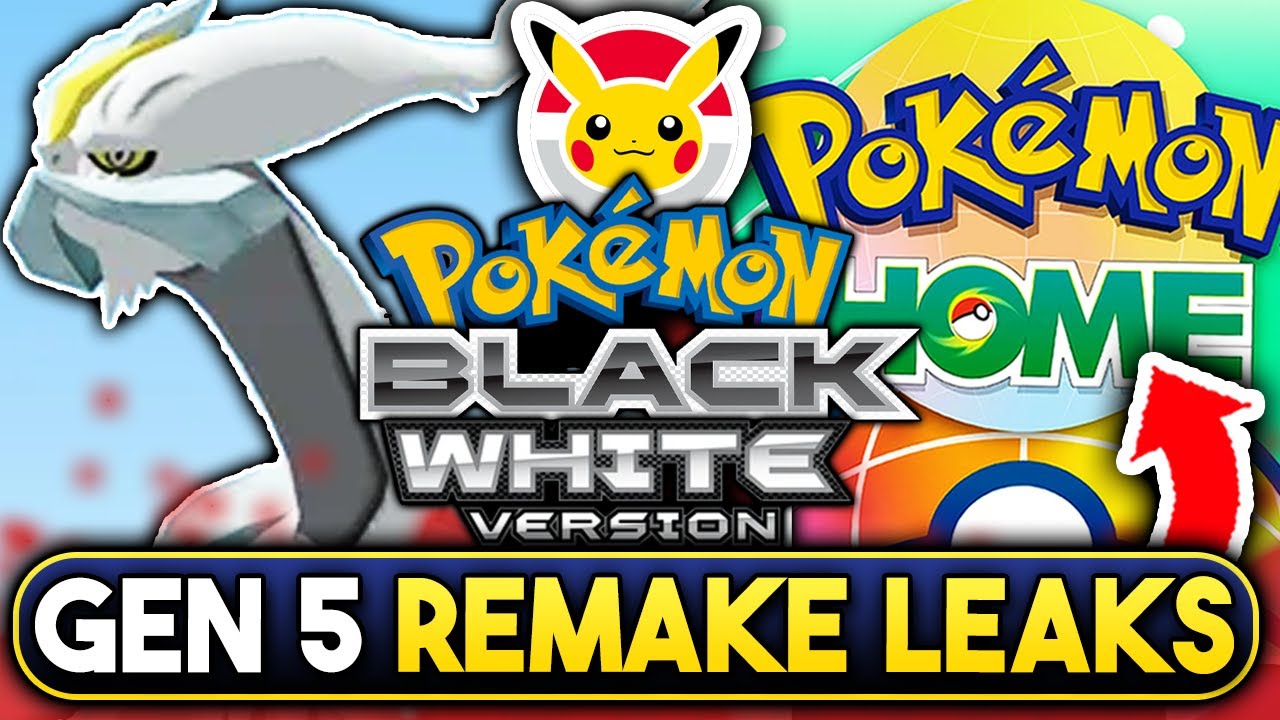 POKEMON NEWS! NEW GEN 5 REMAKE LEAKS? POKEMON HOME RUMORS & NINTENDO ...