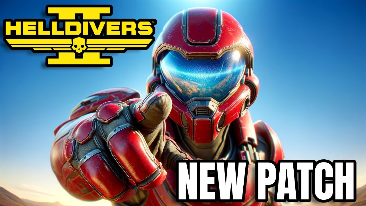 Helldivers 2 dropped a BRAND NEW PATCH! - HUGE Balance Changes and more! - YouTube